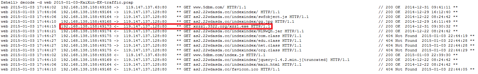 Another Network Forensic Tool for the Toolbox - Dshell